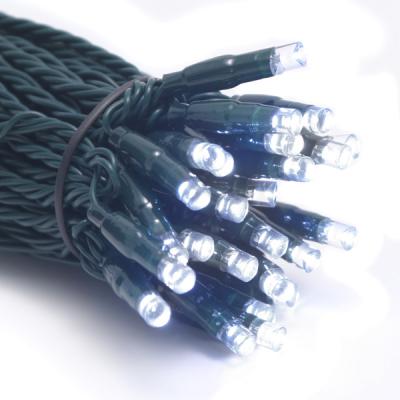 China 400LED White Solar Power LED String Fairy Lights 10m 100lights Christmas Party light for sale
