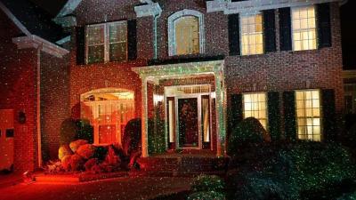 China Christmas lights Laser projector for garden grass landscape decorative lights for sale