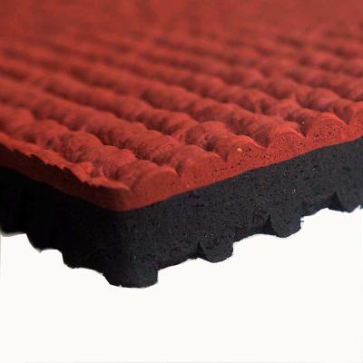 Cina Pista corrente prefabbricata di gomma sintetica EPDM 6mm rossi 13mm in vendita