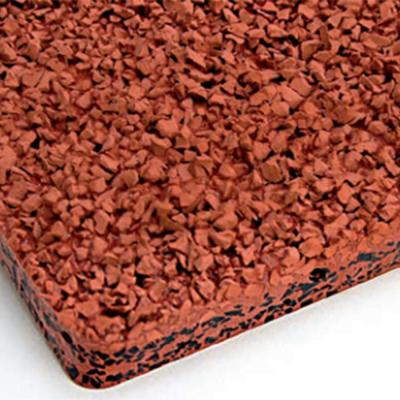Cina EPDM Granules Safety Soft Rubber Flooring 9 - 13mm High School Running Track in vendita