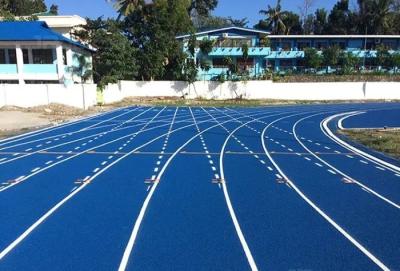Cina particelle atletiche di colore della pista EPDM del sintetico del poliuretano di 13mm in vendita