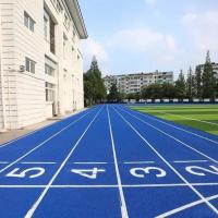 China Blue Stadium Running Track for sale