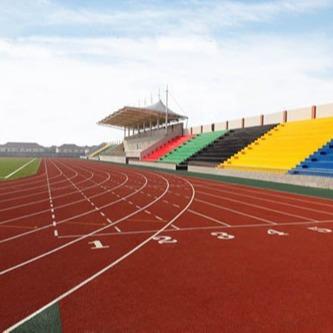 Cina Granelli rossi blu atletici della pista 1mm 3.5mm EPDM del sintetico di sport per lo stadio in vendita