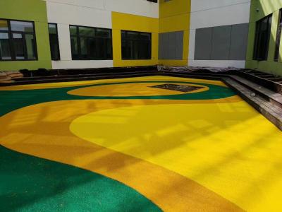 Cina Pacciame di gomma sicuro per il campo da giuoco ecologico di superficie del campo da giuoco di EPDM in vendita