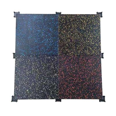 Cina Portable Playground Rubber Floor Tile Interlocking Sport 1m x 1m in vendita