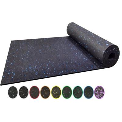 Cina EPDM Rubber Gym Roll Shock Absorbing Noise Reduction 12mm in vendita