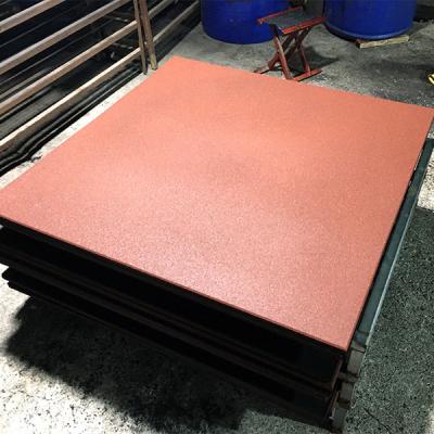 Cina Cage stadium/basketball/volleyball court Flooring Tiles Recycled Rubber Block in vendita
