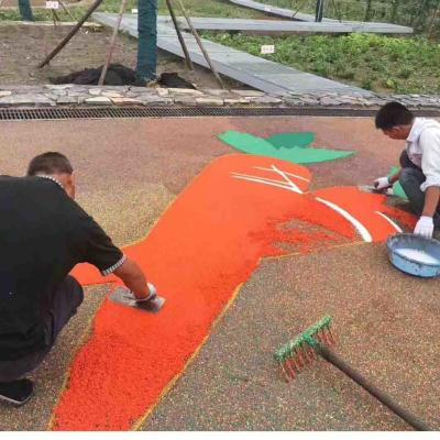 Cina Pavimentazione di gomma dei granelli della scuola in vendita