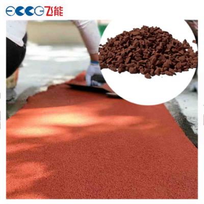 Cina Gomma materiale di gomma sintetica antinvecchiamento del bordo del campo da giuoco della pista corrente di EPDM in vendita