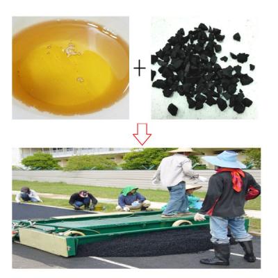 China Clear No Toxic PU Binder Aging Resistant For EPDM Rubber Granule Playground en venta