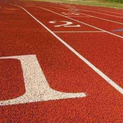 Cina 24 slittamenti della pista corrente dell'interno di gomma atletica sintetica della pista di COLORI anti in vendita
