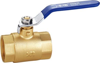 Cina 3310 3311 valvola a sfera d'ottone DN15 DN20 DN25 DN32 DN40 DN50 del porto di flusso di 3312 norme con due estremità hanno infilato i modelli FxF/MxF in vendita