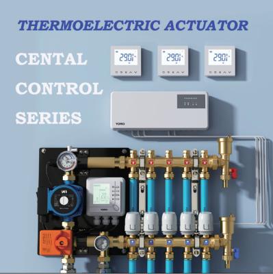 Cina unità centrale di elaboratore dell'azionatore termoelettrico 7201-A con i 8 canali + Heater Control + alimentazioni Ramo controlli per la pompa in vendita