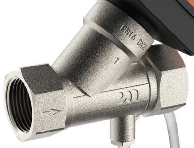 China 2301 het intelligente Afstandsbediening Gemotoriseerde Model van het de Groottedn20 DN25 DN32 Veilige Voltage van de Messingsklep met Ceramische Patroon Te koop