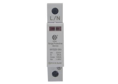 China Single Pole 220v 10ka Power Surge Protection Device With Deterioration Window for sale