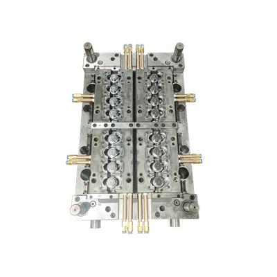 China 16cavity D28mm tear off sealing flip cap mould in full runner match for bottle for medicine package for sale