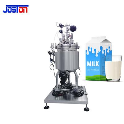 China Doppio carro armato mescolantesi di mescolatura magnetico inferiore rivestito di acciaio inossidabile 500L con il radiatore for sale