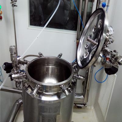 Cina Doppio carro armato mescolantesi di mescolatura magnetico inferiore rivestito di acciaio inossidabile 500L con il radiatore in vendita
