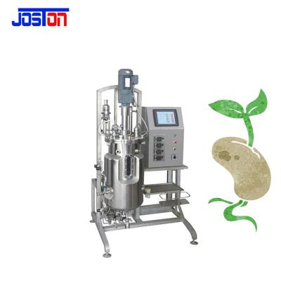 China Cell Culture Microorganism Fermenter Stirred Tank SS316L Vaccine Bioreactor With Jacketed for sale