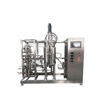 Cina Cell Culture Microorganism Fermenter Stirred Tank SS316L Vaccine Bioreactor With Jacketed in vendita