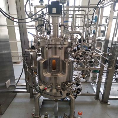Cina Cell Culture Microorganism Fermenter Stirred Tank SS316L Vaccine Bioreactor With Jacketed in vendita