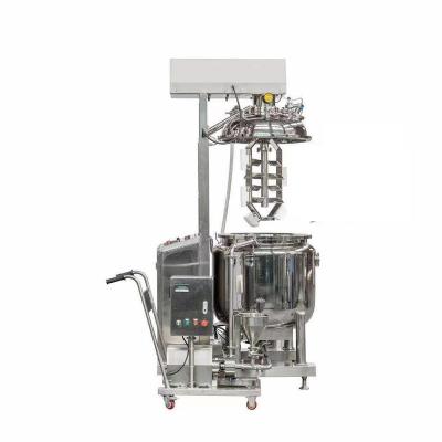 Cina 20L 50L Vacuum Emulsifying Homogenizer Mixer Small Cream Lotion For Laboratory in vendita
