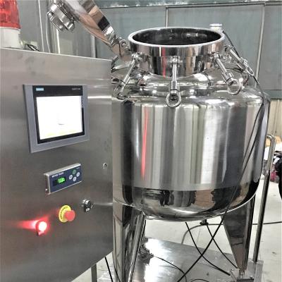 Cina Chemical Liquid Emulsifying Preparation Mixing Tank Movable Trolley Vacuum With Wheels in vendita