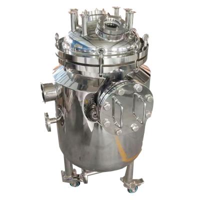 Cina Solvent Holding Vat Cold Methanol Chemical Jacket Low Temperature Storage Tank For Hemp Oil in vendita