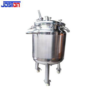 Cina Solvent Holding Vat Cold Methanol Chemical Jacket Low Temperature Storage Tank For Hemp Oil in vendita
