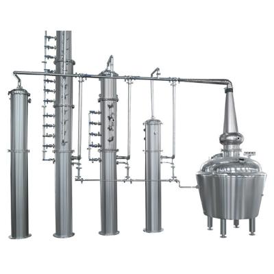 Cina il chiaro di luna di acciaio inossidabile 5000L calma l'attrezzatura di distillazione dell'alcool in vendita