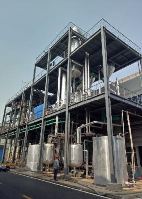 Cina Pellicola discendente dell'acqua di scarico della macchina dell'evaporatore di vuoto della MVR in vendita