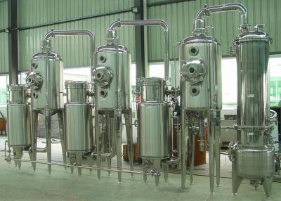 Cina evaporatore di vuoto di effetto multiplo della macchina SS304 dell'evaporatore di vuoto 1000Kg/h in vendita
