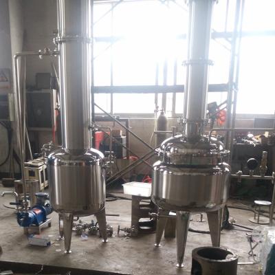 Cina Colonna di distillazione solvente della scala di laboratorio dell'etanolo SS316L 2.5KW in vendita