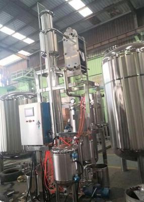 Cina Evaporatore tubolare con pellicola discendente della macchina TA2 dell'evaporatore di vuoto dell'olio di CBD in vendita