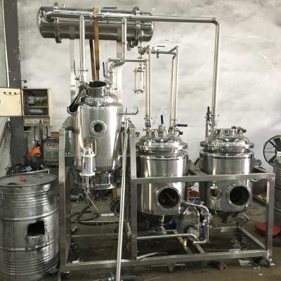Cina Distillazione casalinga del vapore della macchina 200L di estrazione dell'olio di GMP in vendita