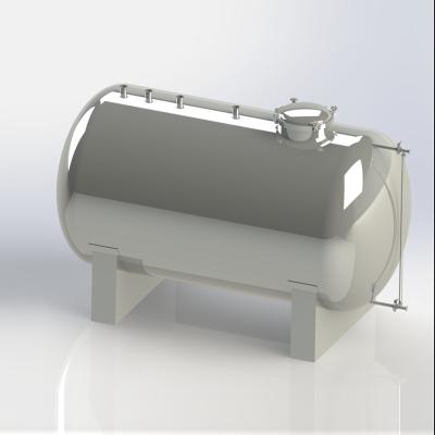 Cina Rivestimento liquido del doppio dei serbatoi di acciaio inossidabile 100L in vendita