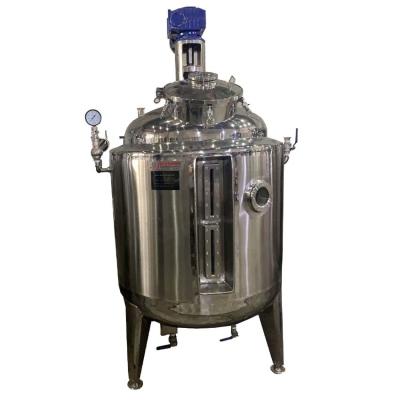 China Carro armato elettrico di miscelazione di 100 galloni dei carri armati farmaceutici di acciaio inossidabile for sale