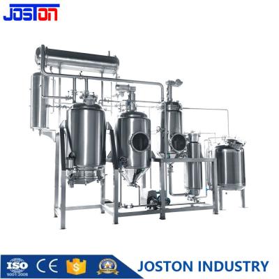 Cina pianta di erbe di piccola capacità dell'estrazione con solvente dell'olio essenziale di FDA del laboratorio 316L in vendita