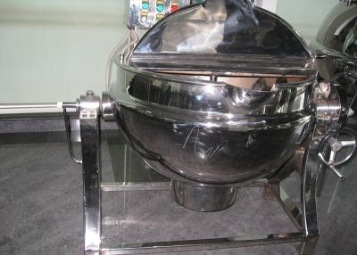 Cina Riscaldamento elettrico mescolantesi rivestito dell'agitatore della ruspa spianatrice del vaso di industria alimentare di acciaio inossidabile che cucina bollitore in vendita