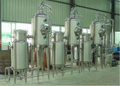 Cina Concentratore economizzatore d'energia di distillazione di effetti di multiplo dell'evaporatore del latte di vuoto nella bassa temperatura in vendita