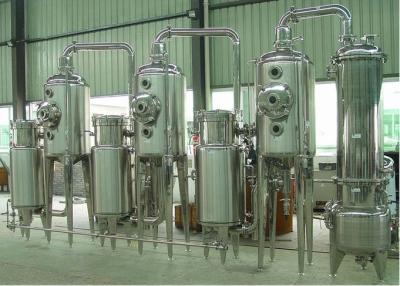 Cina Concentratore economizzatore d'energia di distillazione di effetti di multiplo dell'evaporatore del latte di vuoto nella bassa temperatura in vendita