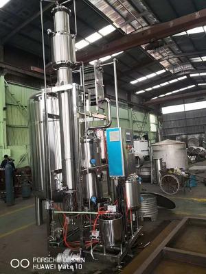 Cina Evaporatore con pellicola discendente su misura di multi effetto per il prodotto chimico di Juice Medicine Food Processing And in vendita