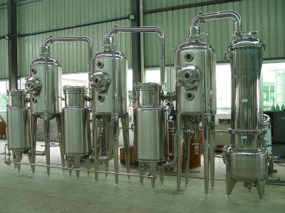 Cina Riscaldamento termico esterno della pompa del tri di effetto di vuoto concentratore a circolazione forzata dell'evaporatore in vendita