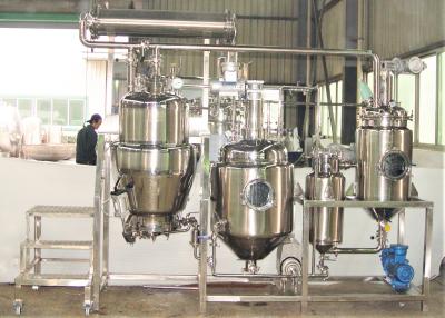 Cina Scala di laboratorio facile di acciaio inossidabile di operazione Herb Extraction Line Concentrator Machine in vendita