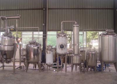 Cina Unità essenziale Herb Extraction Processing Equipment di concentrazione nella macchina di estrazione dell'olio in vendita