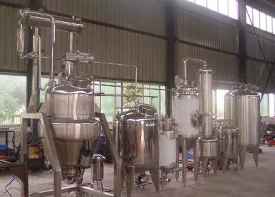 Cina Unità essenziale Herb Extraction Processing Equipment di concentrazione nella macchina di estrazione dell'olio in vendita