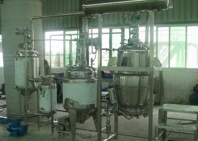Cina Unità essenziale Herb Extraction Processing Equipment di concentrazione nella macchina di estrazione dell'olio in vendita