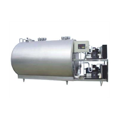 Cina Carro armato rivestito di raffreddamento del latte della latteria della capra del cammello della mucca del serbatoio 304 di acciaio inossidabile con il compressore in vendita