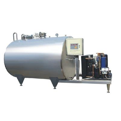 Cina Carro armato rivestito di raffreddamento del latte della latteria della capra del cammello della mucca del serbatoio 304 di acciaio inossidabile con il compressore in vendita