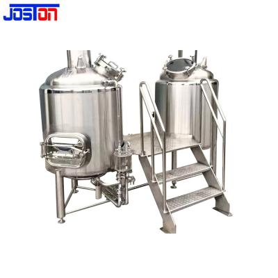 China micro attrezzatura di preparazione della birra del mestiere dell'attrezzatura della fabbrica di birra di 500L 700L 1000L 2000L 3000L for sale